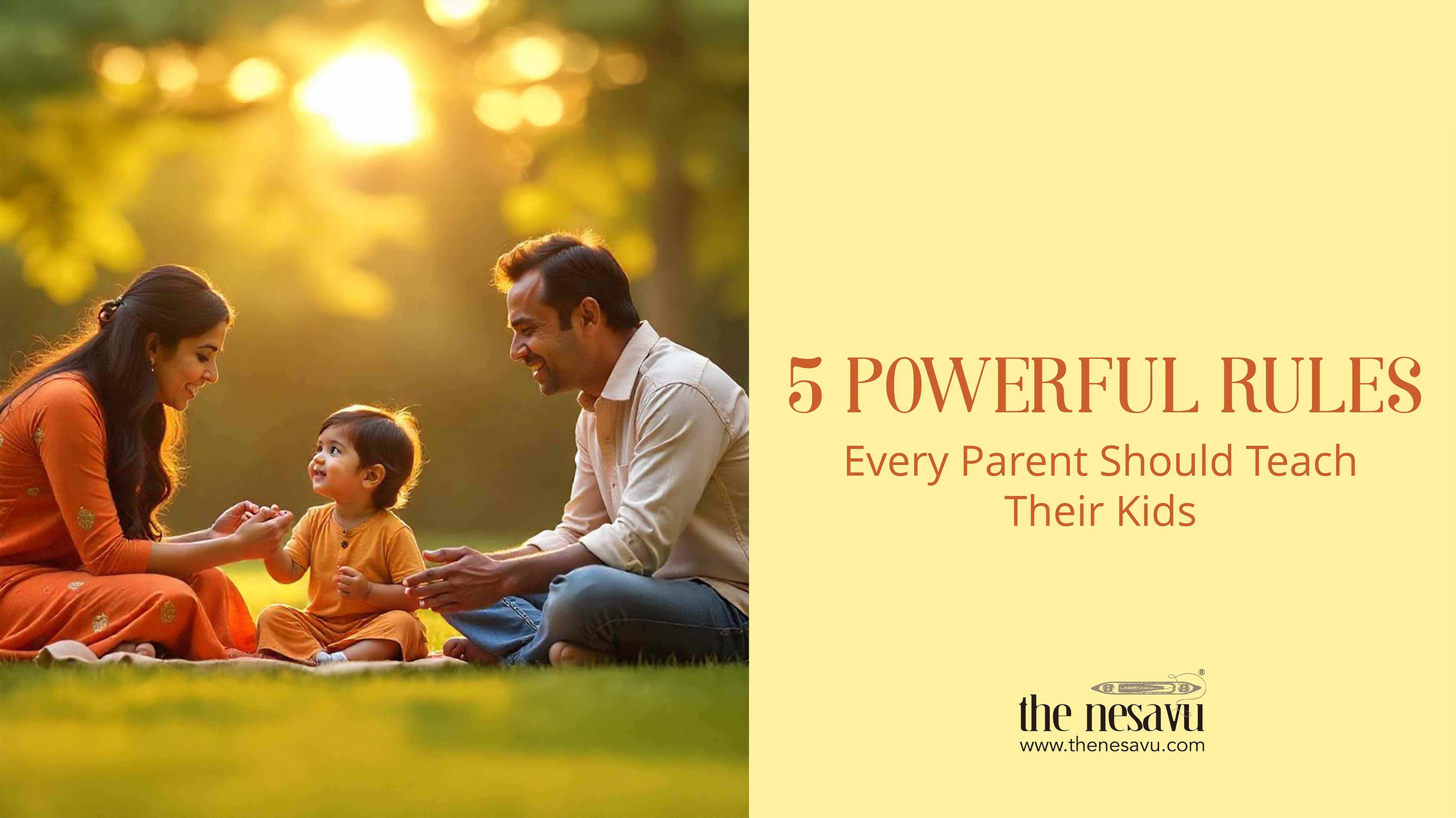 5 Powerful Rules Every Parent Should Teach Their Kids – The Nesavu