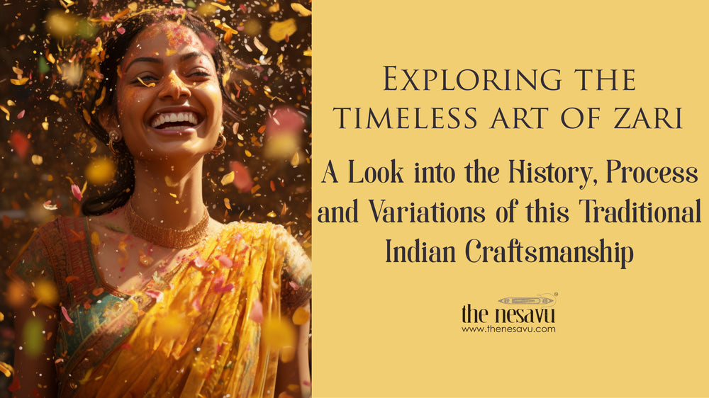 Exploring the Timeless Art of Zari: A Look into the History, Process a ...