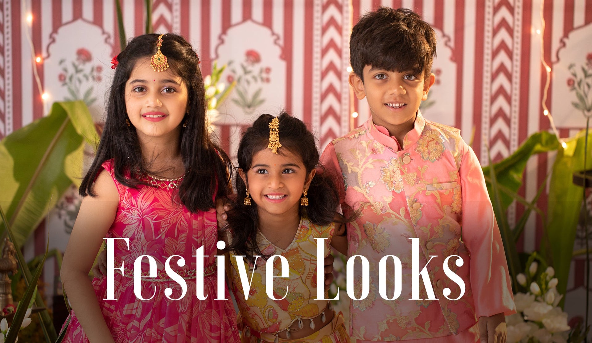 Indian Festival Dress for Kids | Traditional Wear by The Nesavu – The ...
