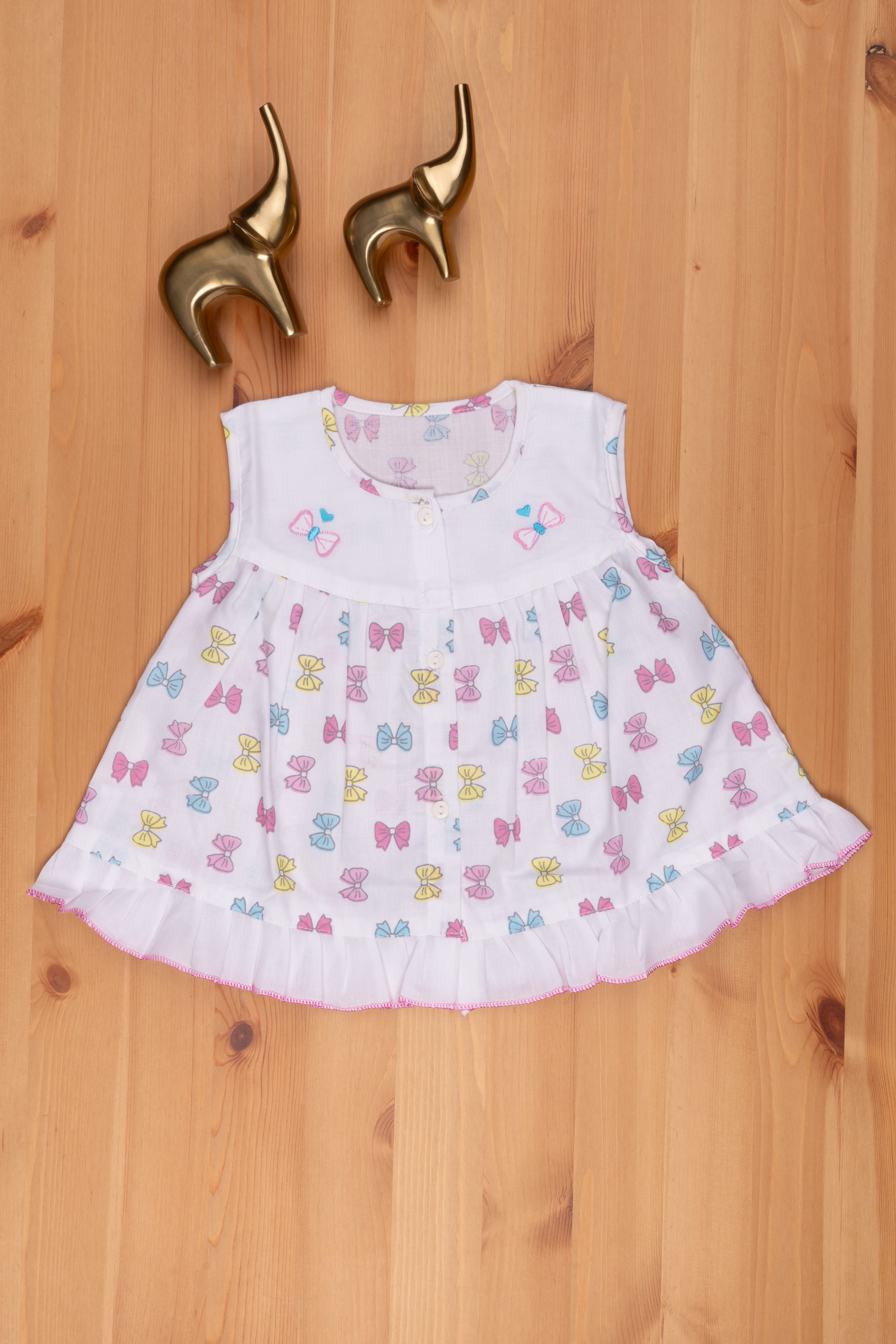 Fancy Baby Dress Online | Printed Fancy Frock For Girls | The Nesavu ...