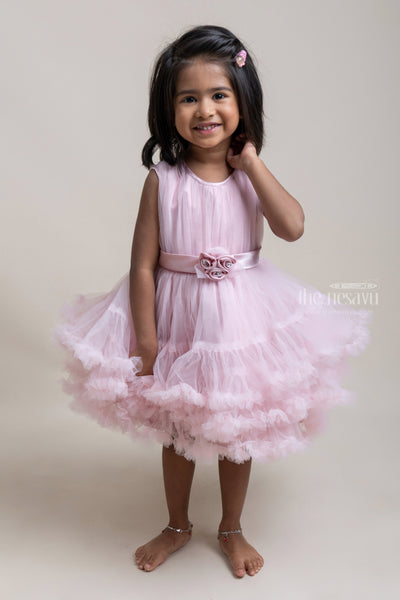 Flower Designer Party Frock For Girls | Latest Girls Collection | The ...