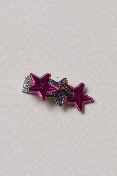 Pink Star Hair Clip with Sparkle | Stylish Accessory for Girls | The ...