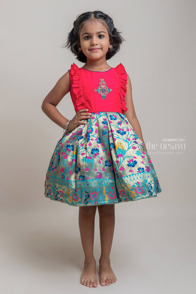 Silk Party Frock – The Nesavu