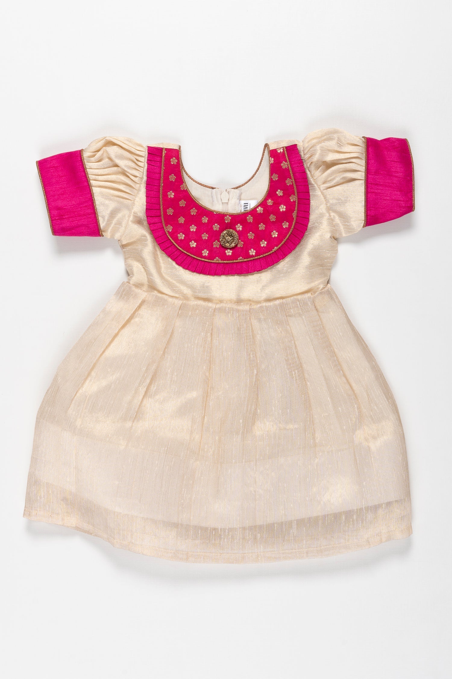 Ethnic Silk Full Frocks for Kids | Designer Pattu Wear for Special ...