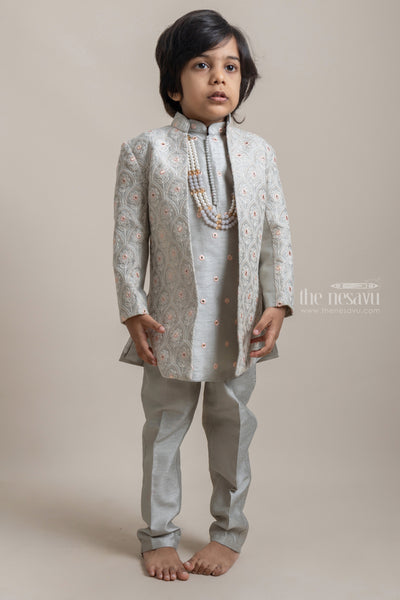Perfect Your Little Boy's Ethnic Look with The Nesavu | Trendy Boys ...